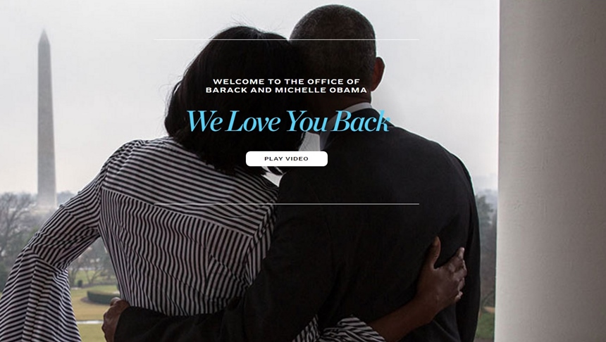 Obama lança novo site horas antes de encerramento do mandato