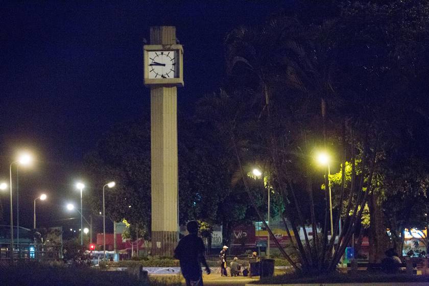 Na Praça do Relógio, crime não dá trégua nem por um minuto