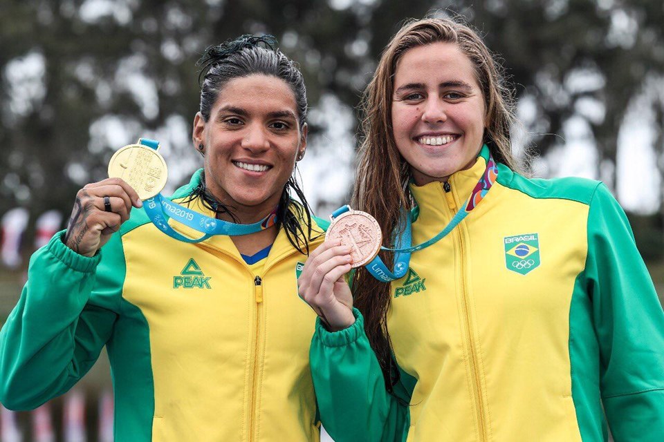 Ana Marcela confirma o favoritismo e vence a maratona aquática no Pan ...