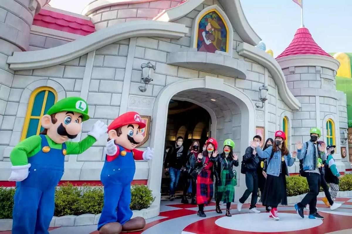 Nintendo inaugura parque inspirado em Super Mario