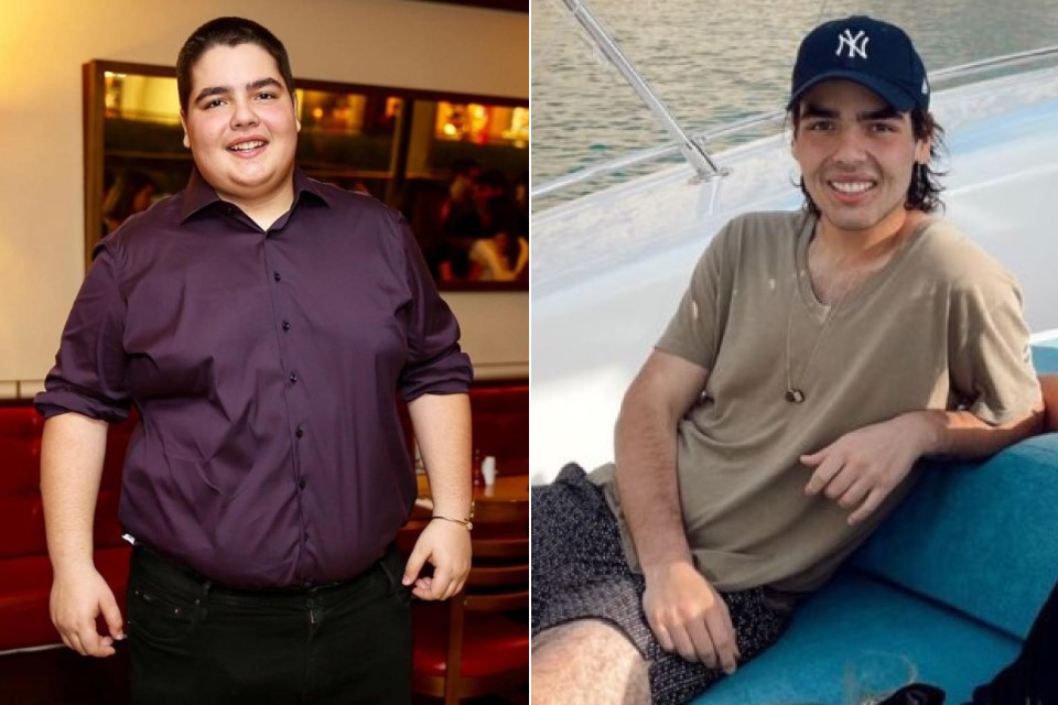 Filho de Faustão emagrece 50 kg após bariátrica. Veja antes e depois ... Filho de Faustão emagrece 50 kg após bariátrica. Veja antes e depois ...
