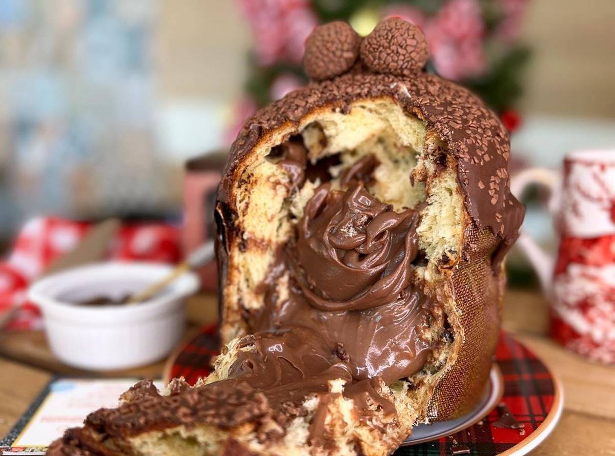 Chocotone vulcão: faça em casa a receita mais gostosa do seu Natal ...