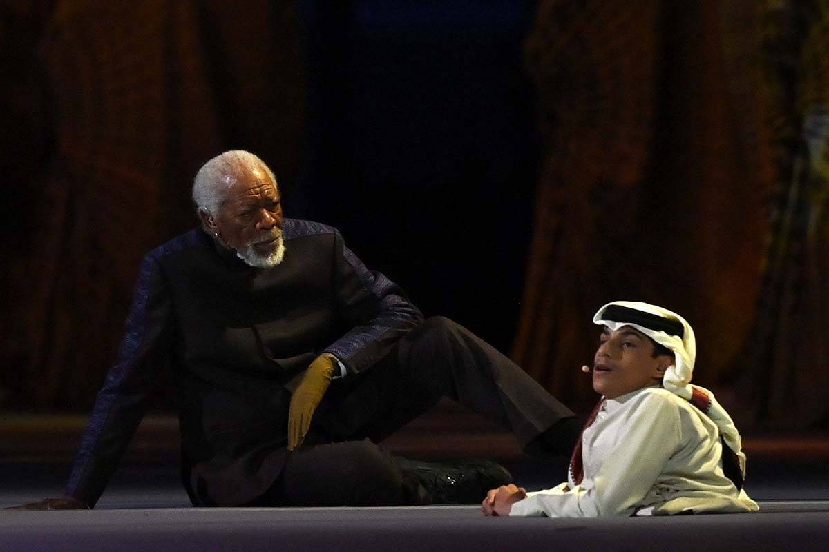 Morgan Freeman é cancelado por discursar na abertura da Copa no Catar ...