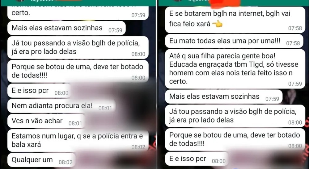 Prints Mostram Como Menina Forjou Próprio Sequestro Para Extorquir Pai
