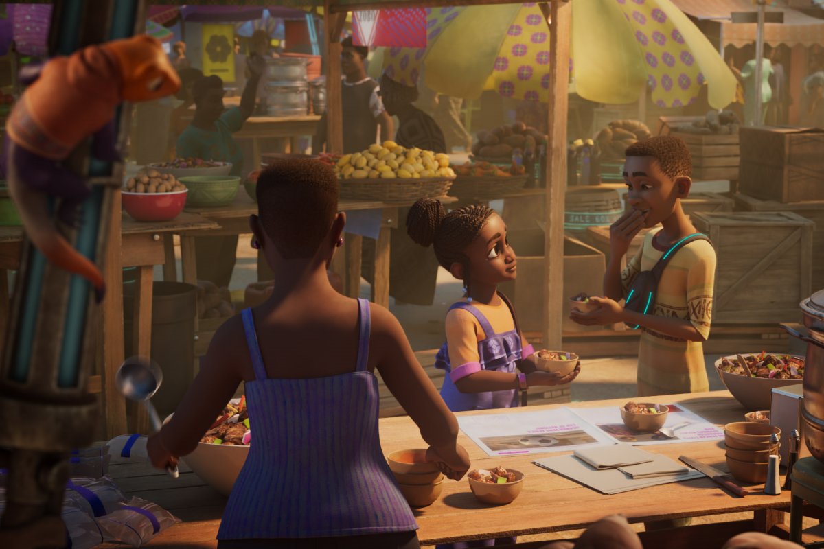 Produtores de Iwájú celebram estreia de animação africana no Disney+ ...