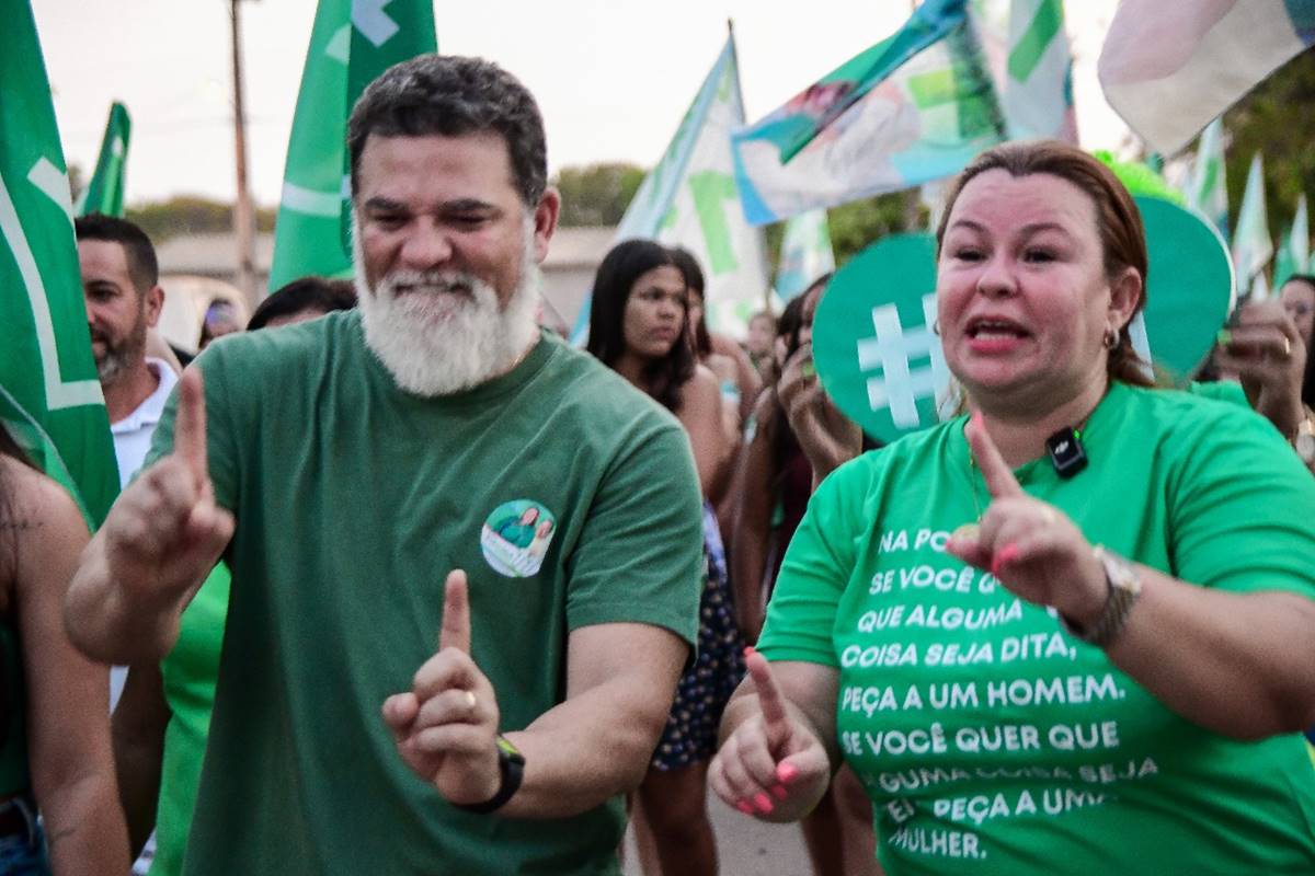 Celina e Jorge Vianna fazem campanha para candidata em Água Fria de GO ...