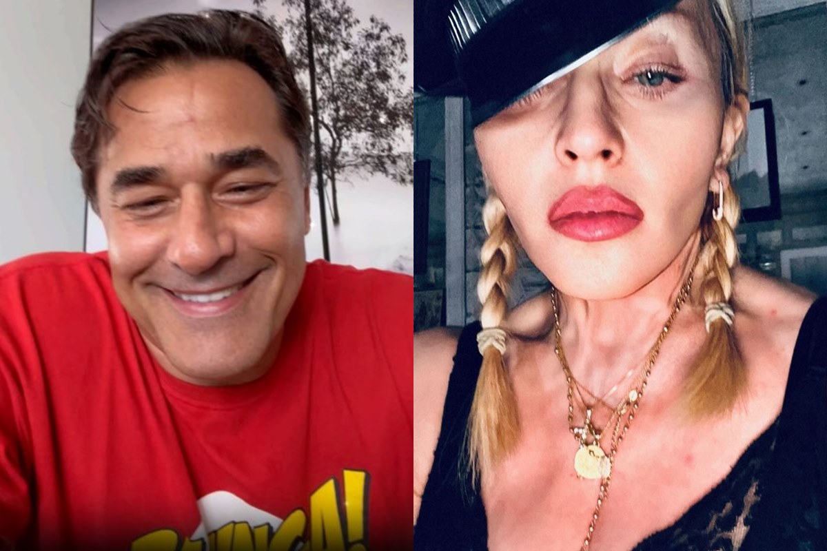 Luciano Szafir revela proposta ousada de Madonna: “Calcinha e sutiã ... Luciano Szafir revela proposta ousada de Madonna: “Calcinha e sutiã ...