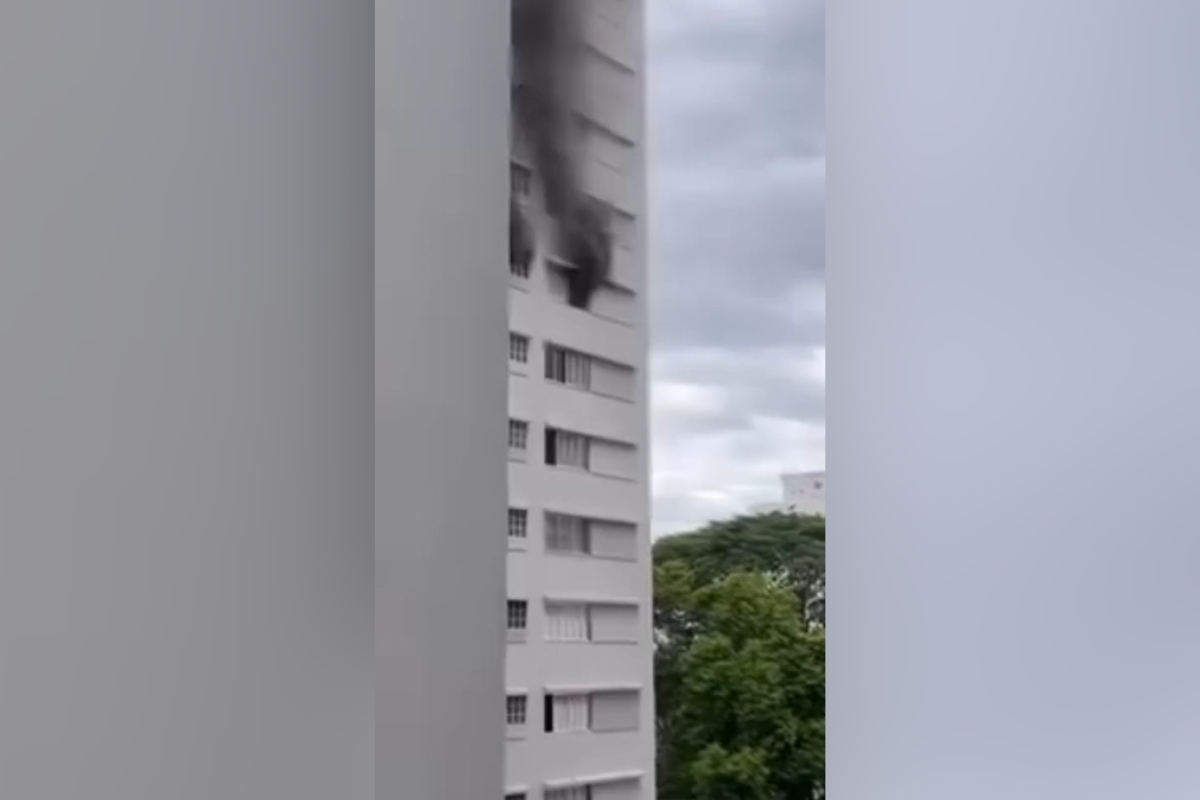 Vídeo: incêndio atinge apartamento no 9º andar de prédio na zona norte ... Vídeo: incêndio atinge apartamento no 9º andar de prédio na zona norte ...