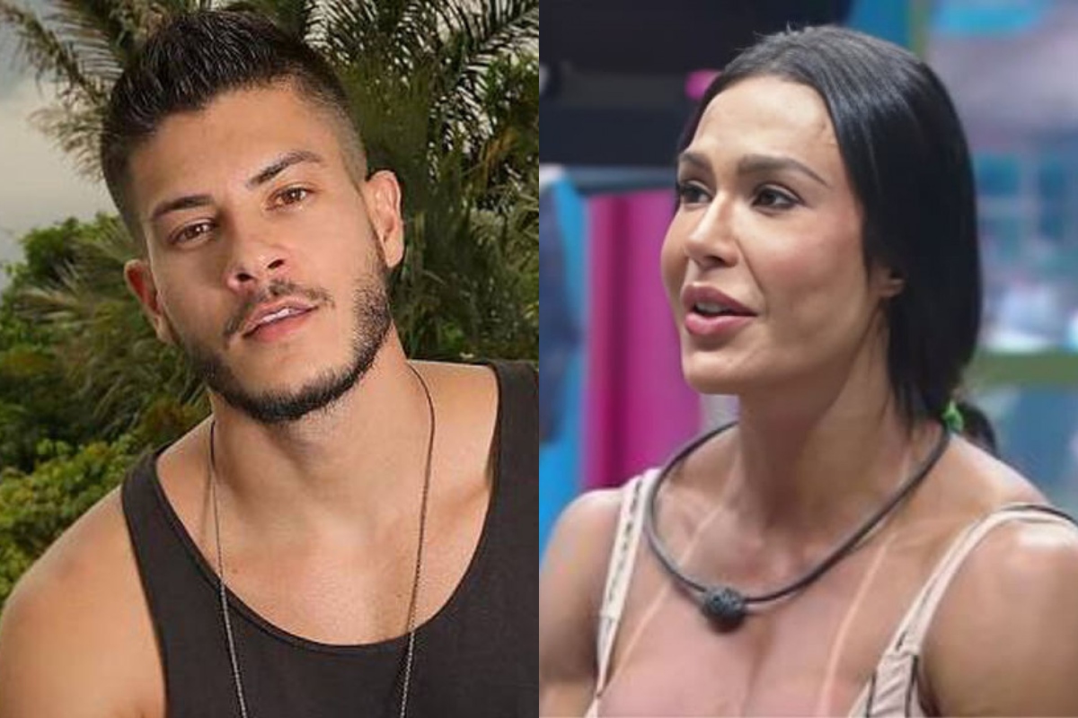 Arthur Aguiar rebate após ser acusado de “arregar” para Gracyanne ...
