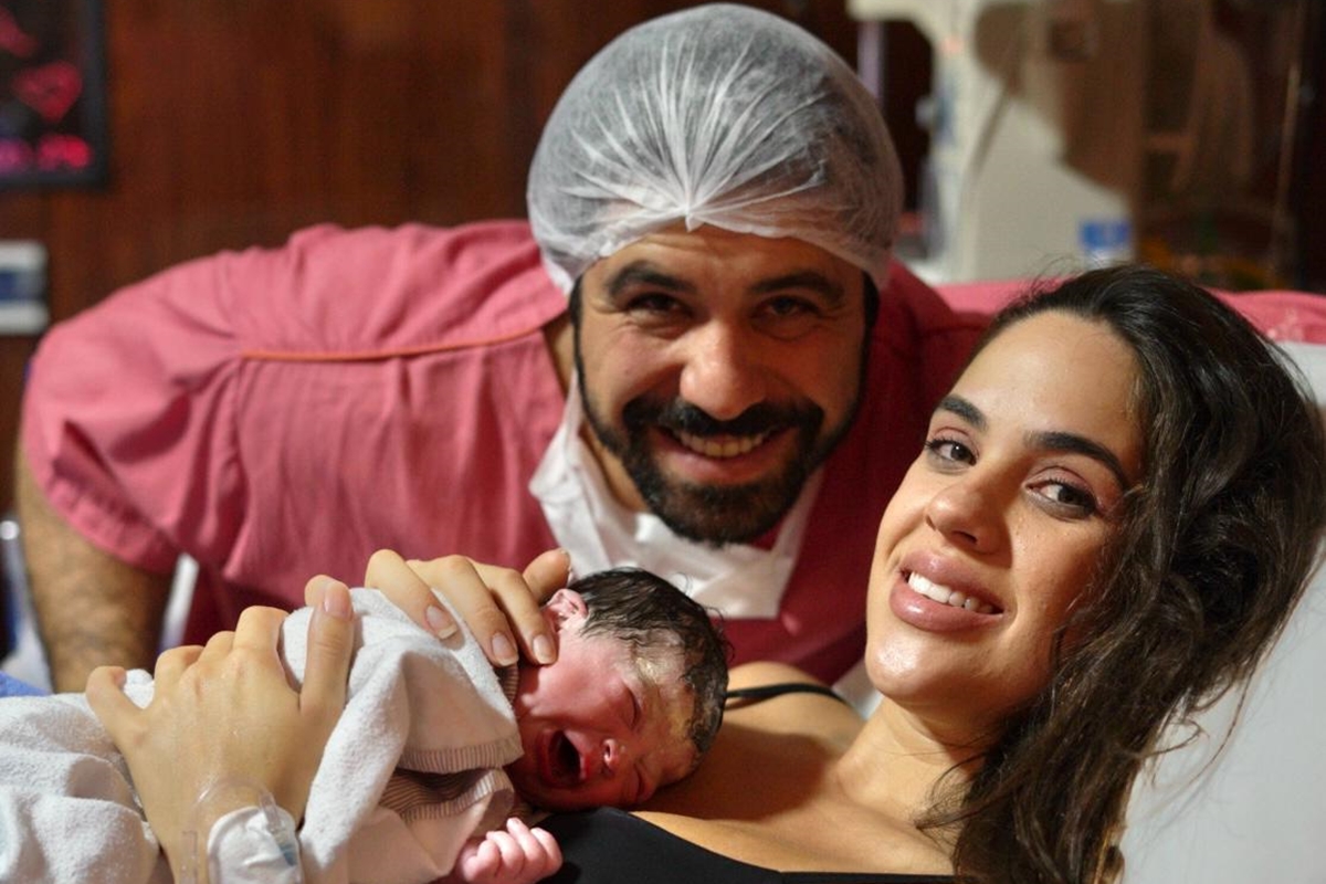 Nasce Francesca, filha de Isabelle Lobão e Jorge Argello