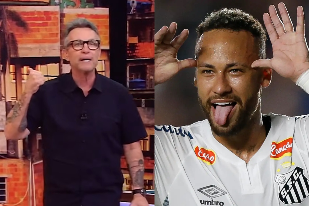 Neto rebate deboche de Neymar ao vivo na Band: “Você não é ninguém”