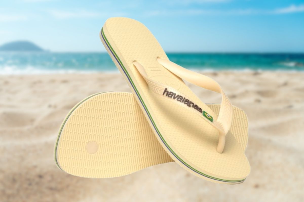 Brasileiros apelidam chinelo de "encardido" e marca rebatiza produto