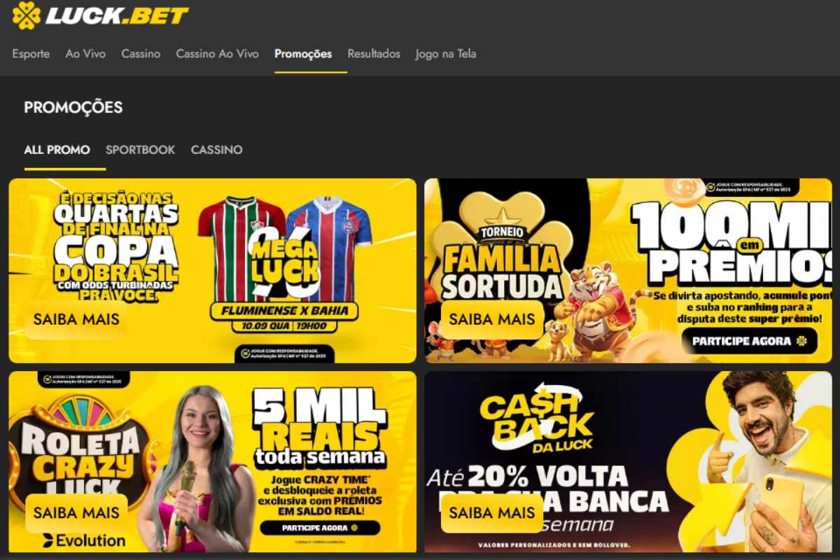 Luckbet apostas: guia para apostar e aproveitar recursos da casa ...